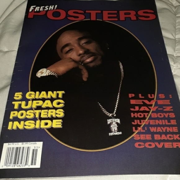 Vintage | Other | 200 2 Pac Fresh Posters Magazine Vintage Tupac | Poshmark